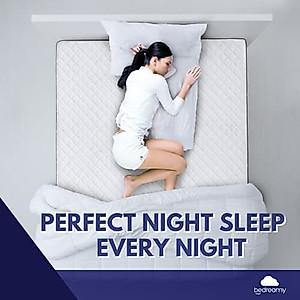 bedreamy Cool Gel Ventilated Memory Foam 10-Inch Mattress Cool Gel Ventilated Memory Foam (Grey, Full)