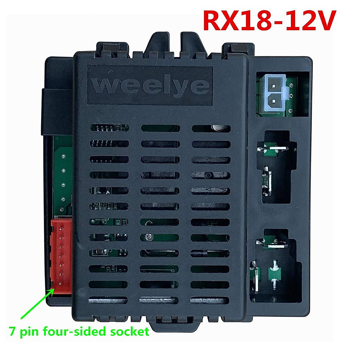 weelye RX18 (RX23) 12V Kids Powered Ride on car 2.4G Bluetooth Remote Control and Receiver Kit Controller Control Box Accessories for Children Electric Ride On Car Replacement Parts