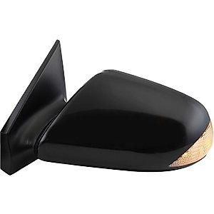 Kool Vue Left & Right Power Door Mirrors Compatible With Scion tC 2005-2010 With Signal Light Paintable Pair