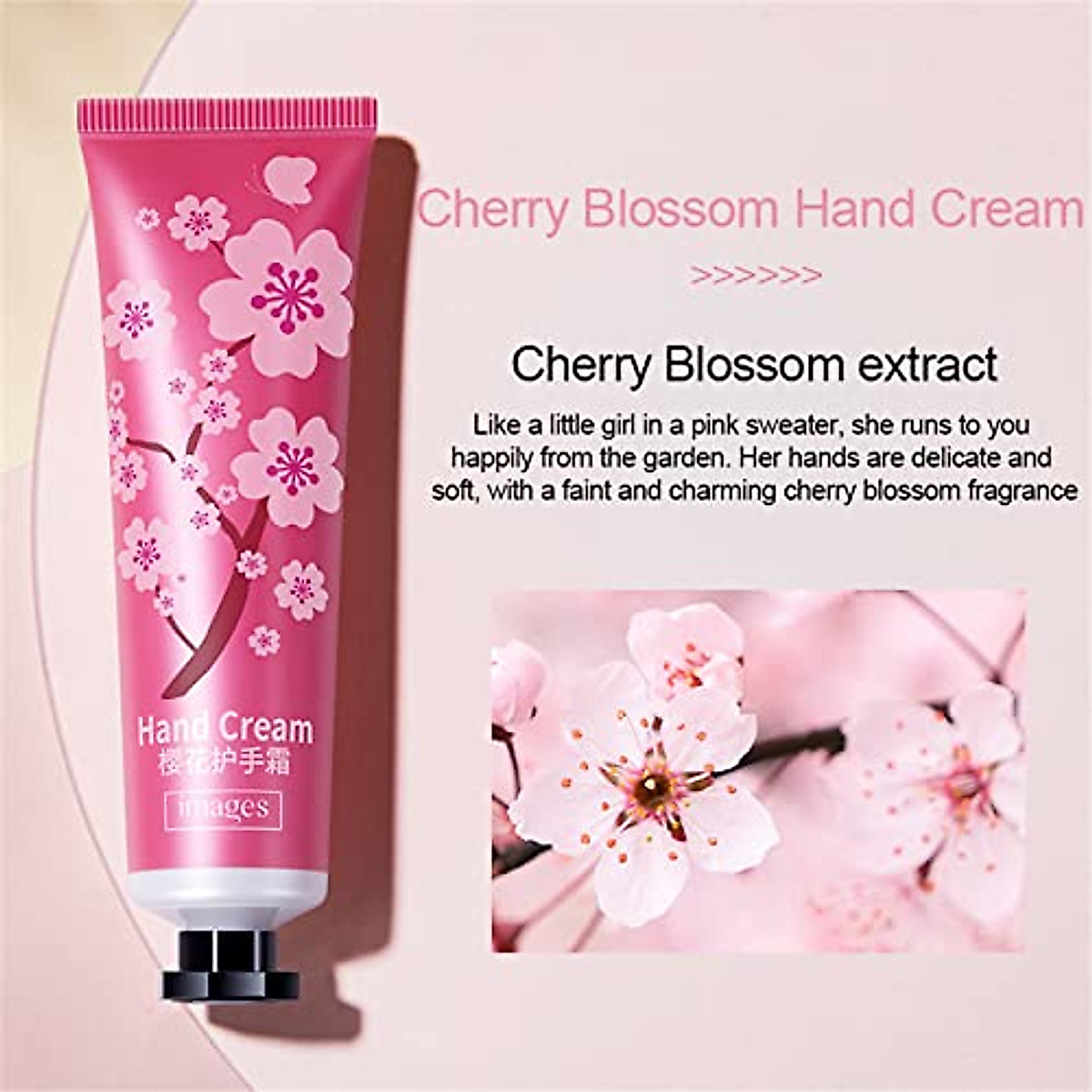 Watermelon Scent GlycerineInstantly 30g Nourishing Moisturising CreamMiniDeep Moisturising Cream5PHand Non-Greasywith And Hand Absorbenteach Exfoliating Sponge