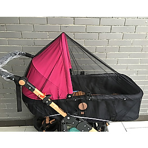 ThreeH Baby Mosquito Net for Strollers Car Seats Cradles Universal Size Insect Netting BX07,Black