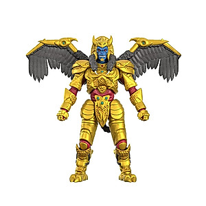 Super7 ULTIMATES! Mighty Morphin Power Rangers Goldar - 8" Power Rangers Action Figure with Accessories Classic TV Show Collectibles and Retro Toys