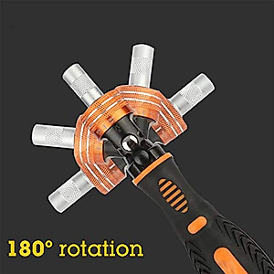 ZRSJ 45-Piece Set Screwdriver Set, Precision Screwdriver Bits Set Kit Small Repair Tools Set, Electronics Repair Tool Kits Used for Smartphones,Other Electronics (Size : 45-Piece Set)