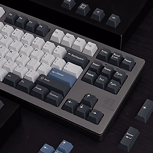 Sumgsn 172 Keys Double Shot Keycaps Cherry Profile Arctic Keycaps Set Compatible with 61/64/87/104/108 Cherry Mx Switches Mechanical Keyboard