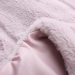 SHOPESSA my the orders womens coats winter clearance prime Womens Long Faux Fur Mink Coat Hooded Parka Overcoat Sherpa Jacket Fuzzy Fleece Teddy Coat Long Outerwear Winter