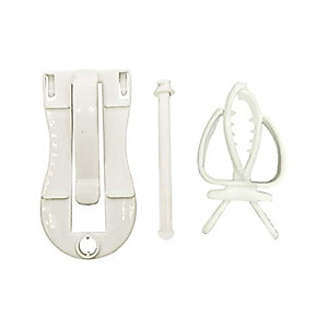 POPETPOP 2pcs Pet Treat Clips Plastic Cuttlebone Treat Holder Clamp Cuttlebone Holder