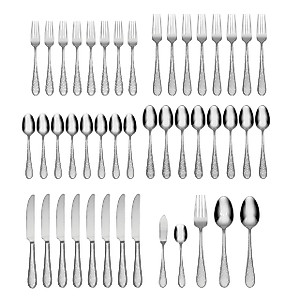 Oneida 45-pc. Tibet Flatware Set, Stainless