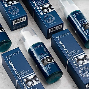 Particle Mens Face Wash - Anti Aging Face Cleanser for Men (5.07 Oz) - Daily Moisturizing Face Wash for Men - Revitalizes, Hydrates & Soothes, All Skin Types & All Ages