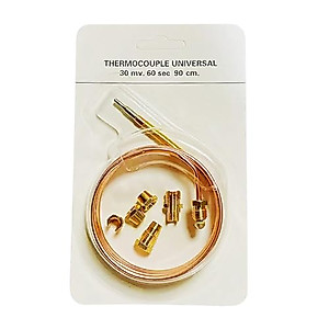 YUELER Oven Thermocouple Controller Probe Stove Cooker Heater Fireplaces Temperature Sensors with 5pcs Fixed Part