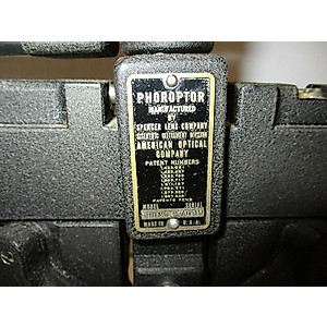 Vintage Americal Optical Professional Phoroptor Model 590MC