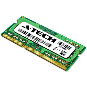 A-Tech 4GB RAM Replacement for Synology RAM1600DDR3-4G | DDR3/DDR3L 1600MHz PC3L-12800 SODIMM 1Rx8 1.35V 204-Pin Non-ECC SO-DIMM Memory Upgrade for NAS DiskStation & RackStation