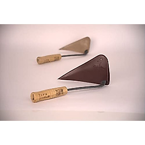 HOMI YOUNGJU HandPlowHoe Gardentool with Safety Cover for Easy Gardening, Weeding and Farming Made by Korean Master Blacksmith (Giftset)