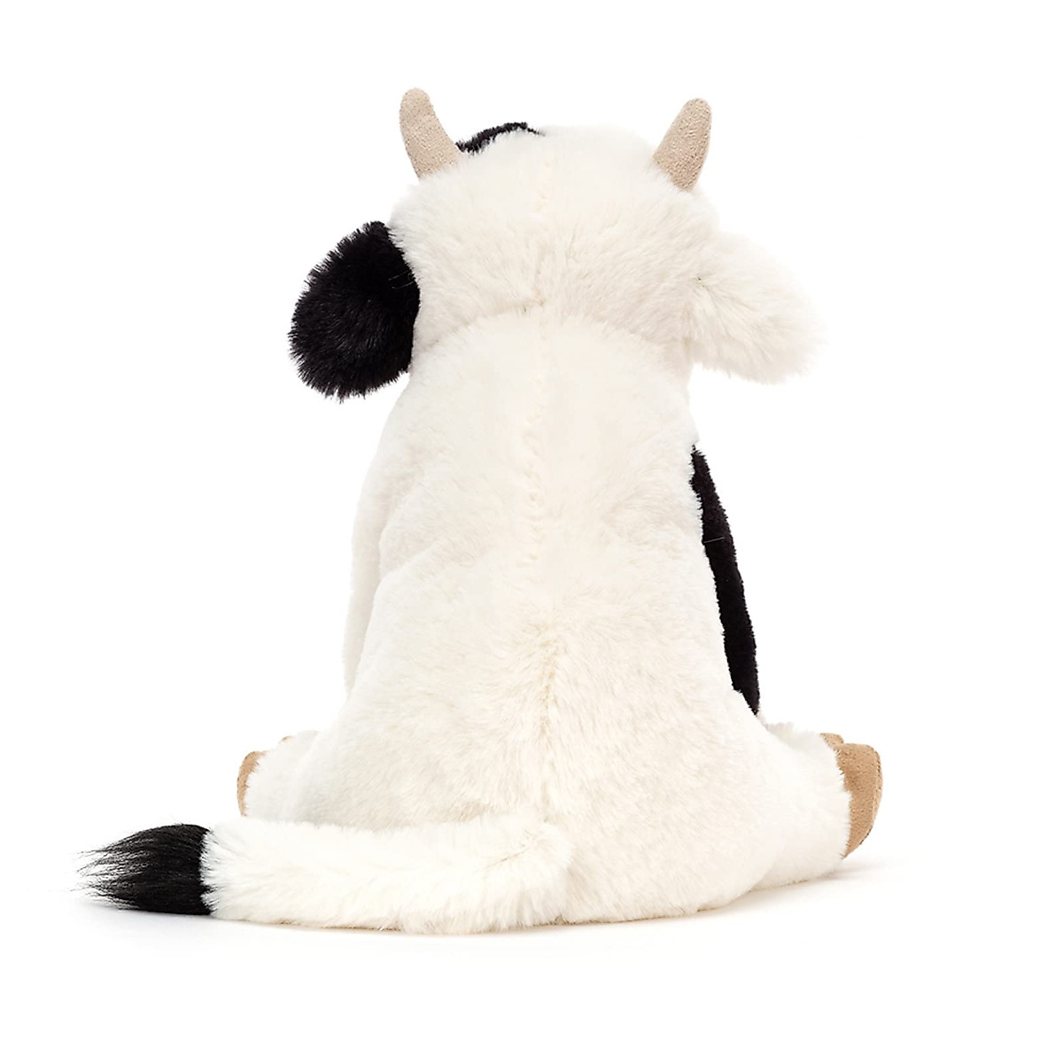 Jellycat Carey Calf Cow Stuffed Animal, 9 inches | Farmyard Plush Toy | Classic Children's Gift