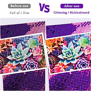 Diamond Painting Sealer 120ML, 5D Diamond Painting Glue for Permanent Hold & Shine Effect (4 OZ)