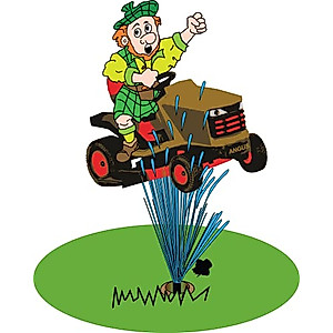 GRASSHOLE - Sprinkler Head Protection (10-Pack) Sprinkler Donut, Lawn Sprinkler Guard, Plastic Donuts for Sprinkler Heads