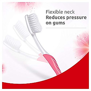 Colgate Battery Powered Toothbrush Sensitive, Pack of 4 Brushes