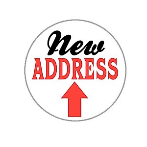 Stonehouse Collection New Address Envelope Seals - 1.2" We've Moved Stickers - 144 Stickers Moving Stickers - USA Made
