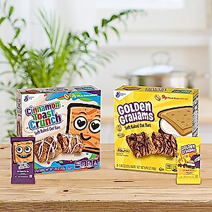 Golden Grahams S'mores Soft Baked Oat Bars, Chewy Snack Bars, 6 ct