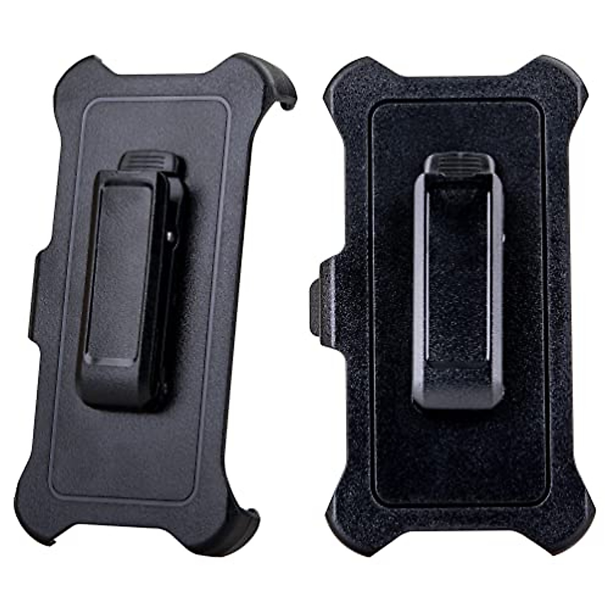 WallSkiN 2 Pack Replacement Belt Clip Holster for Apple iPhone 12 Pro, iPhone 12 OtterBox Defender Series Case | Clip for Belt Holder (Case Not Included)