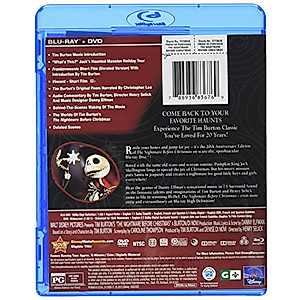 Tim Burton's The Nightmare Before Christmas - 20th Anniversary Edition (Blu-ray / DVD Combo Pack)
