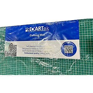 Proartek Drafting PK00012 Model GBM4060 Series 40" x 60" Professional Cutting Mat; Double-Sided Green/Black; Self-Healing; For Graphic Arts, Hobbies, Sewing, Scrapbooking, and other Cutting Projects
