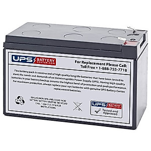 UPSBatteryCenter Compatible for BB HR9-12 12V Battery