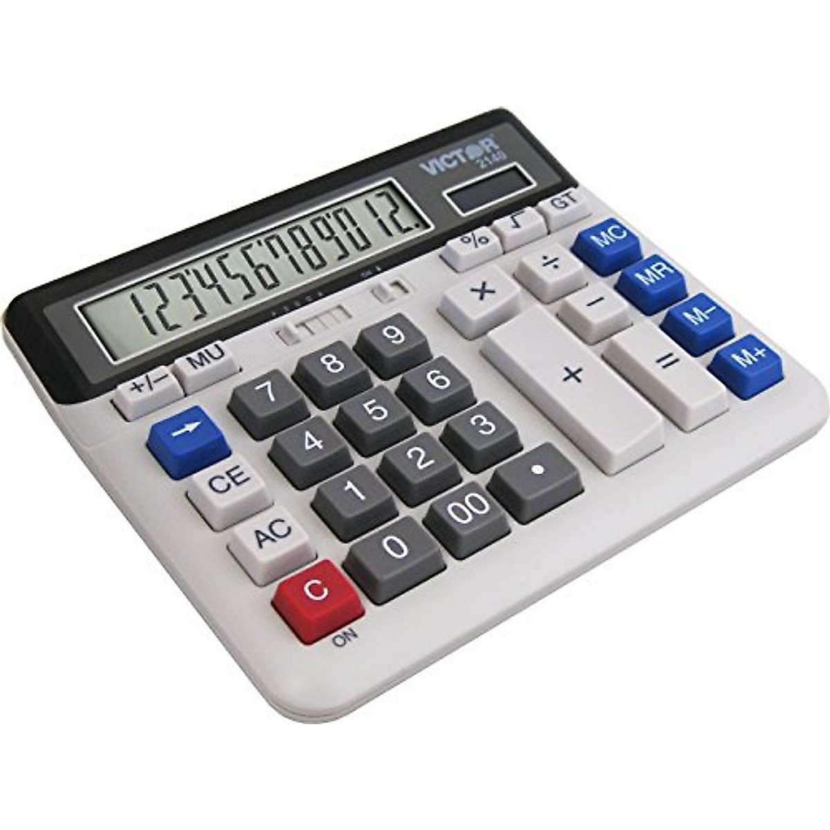 Victor 2140 Desktop Business Calculator, 12-Digit LCD