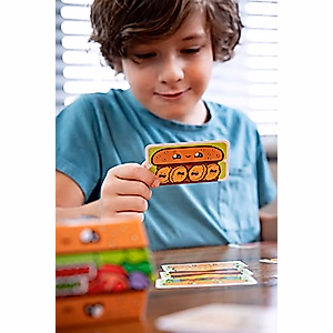 Blue Orange Games Burger ASAP! Card Game - Family or Kids Speed Matching Party Game for 2 to 5 Players. Recommended for Ages 7 & Up.