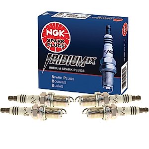 NGK Set of 4 Iridium IX Spark Plugs For Chevy Honda Hyundai Infiniti Kia Mazda