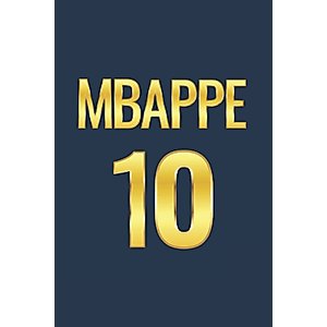 MBAPPE - 10: Kylian Mbappe France National Team - Jersey Number - WORLDCUP
