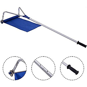 Happygrill Professional 20ft Roof Snow Rake Removal Tool with Adjustable Handle