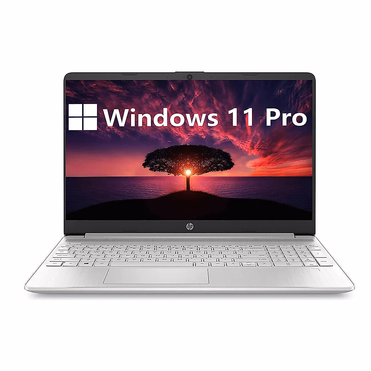 HP 15.6" HD Display Business Laptop, 11th Gen Intel Core i5-1135G7, Windows 11 Pro, 16GB RAM, 512GB SSD, Wi-Fi 5, Bluetooth, Long Battery Life, 32GB Durlyfish USB Card