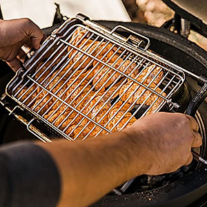 Kamado Joe KJ15172022 JoeTisserie Basket Kit Grill Rotisserie Accessory