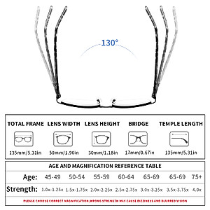 CRGATV 3-Pack Reading Glasses for Women Blue Light Blocking Metal Half Frame Computer Readers Anti UV/Eye Strain/Glare (+1.5 Magnification Strength)