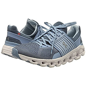 On Women's Cloudswift PR Sneakers, Lake | Sky, Blue, 7.5 Medium US