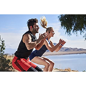 JBL ENDURANCE JUMP- Wireless heaphones, bluetooth sport earphones with microphone, Waterproof, up to 8 hours battery, charging case and quick charge (Red)