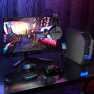 DriverGenius External 7.1/5.1USB Sound Card, with 3.5mm MIC and 2.1 SPDIF - Compatible for Windows 11 & Mac (U2AUDIO7-1)