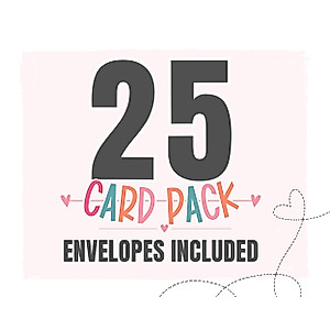 25 Twinkle Little Star Baby Thank You Cards Pack – Girls Baby Shower Notes with Envelopes Set, Prefilled Message, Customizable and Personalize Blank Stationery Pink and Gold, New Parents Gift Ideas