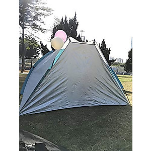 G4Free Portable Beach Tent 2-3 Persons Sun Shade Shelter UPF 50+ Sport Umbrella Canopy with Extendable Floor Foldable Lightweight