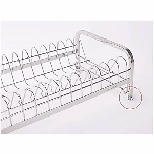 Plate Rack Draining Dish Rack Stainless steel single-layer dish rack drain rack dish rack dish rack dish rack for Kitchen Countertop Pan Plate Holder