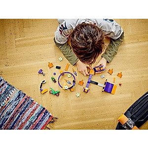 LEGO City Stuntz Dunk Stunt Ramp Challenge, 2in1 Action Set with Self-Driving Dinosaur Motorcycle Toy and Stunt Rider, Fun Activity for Kids, Boys, Girls 5 Years Old and Up, 60359