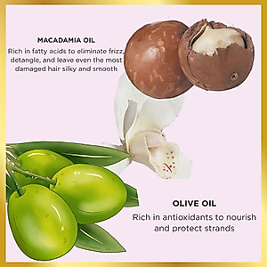 HASK Macadamia Oil Moisturizing Shampoo, Coconut, 12 Ounce