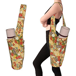 Yoga Mats Bag with Pockets for Thick Mats Yoga Mat Bag Men Large Size Yoga Accessories Yoga Mat Bag for Women