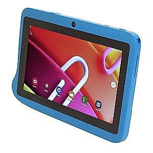 GLOGLOW 7 Inch Tablet, 6000mAh Reading Tablet Blue Octa Core CPU for Study (Blue)