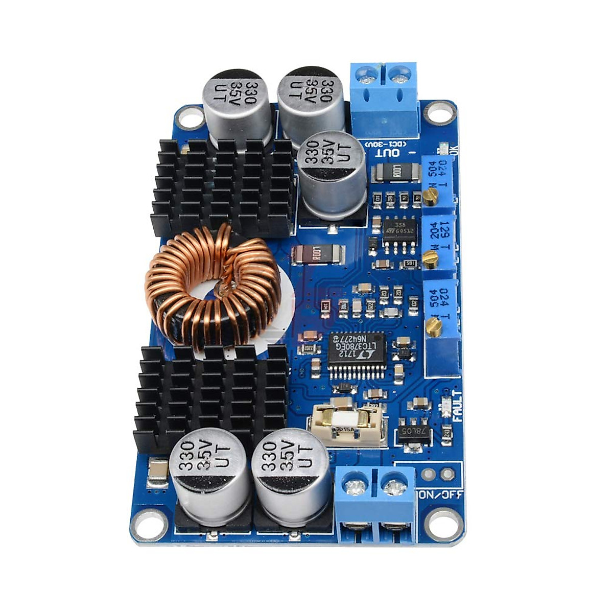 HiLetgo LTC3780 DC-DC 5V-32V to 1V-30V 10A Constant Voltage Current Automatic Step-up Step-Down Regulator Charging Module