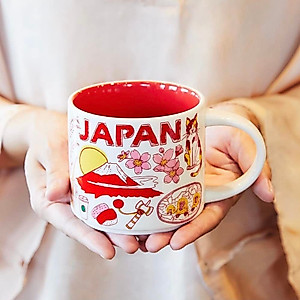 Starbucks Been There Series Japan 2021 Ceramic Coffee Mug, 14 Oz