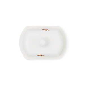 Portmeirion Home & Gifts Covered Butter Dish (Calf), 16 x 11 x 8 cm, Multi-Colour