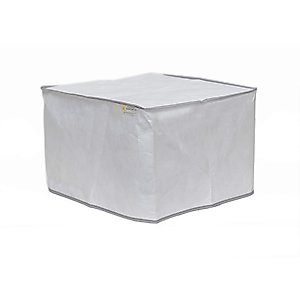 The Perfect Dust Cover LLC The Perfect Dust Cover, White Vinyl Cover for Epson EcoTank ET-15000 All-in-One Supertank Printer, Anti Static Waterproof Cover, Dimensions 19.6''W x 14.1''D x 9.6''H