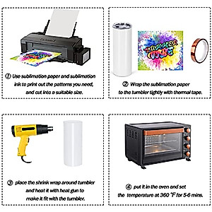 Micellwuu 24 Pack Sublimation Tumblers Bulk 20 oz Skinny Straight，Stainless Steel Sublimation Blanks Cups White, Individually Boxed