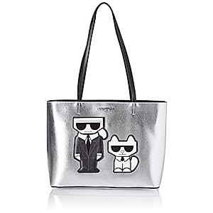 Karl Lagerfeld Paris Womens Maybelle Camera Crossbody Tote Bag, Gold, One Size US